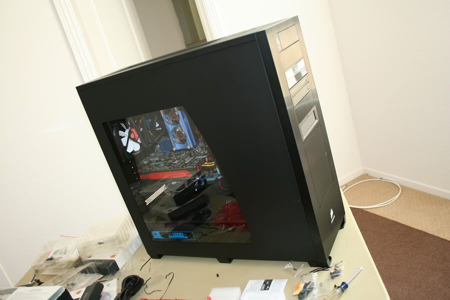 Client Build Log - 800D, i7 930, P6X58D, HD5850, X-Fi Forte, 12GB Dominators, + more ...